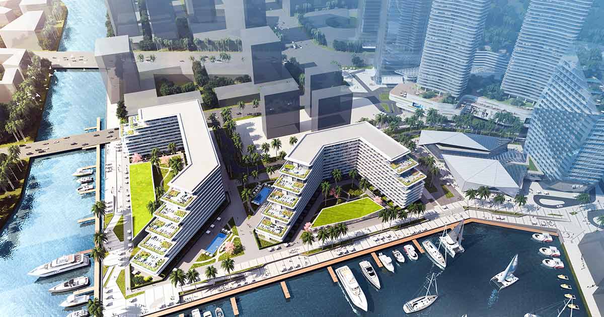 Marina Luxury Beach Residency Project at Port City Colombo